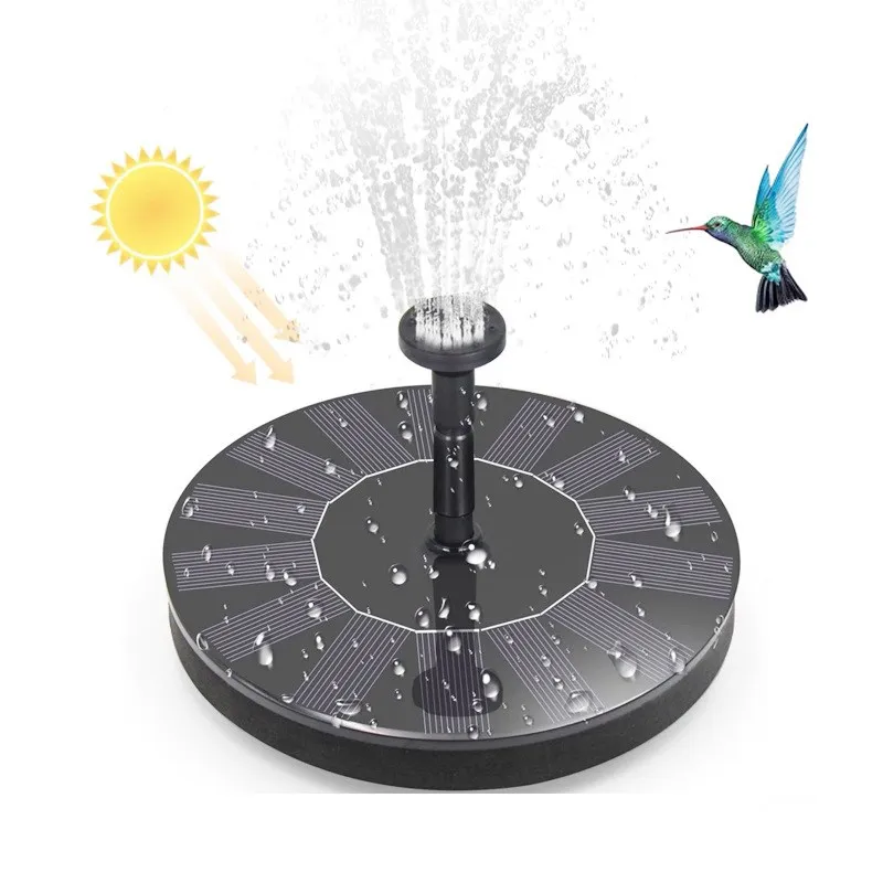 Mini-Solar-Water-Fountain-Pool-Pond-Waterfall-Fountain-Garden ...