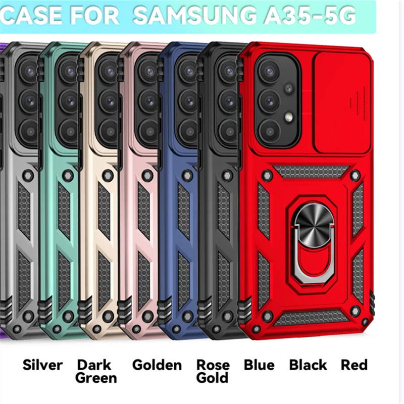 For Cover Samsung A35 Case Samsung Galaxy A35 5G Capas PC Shockproof ...