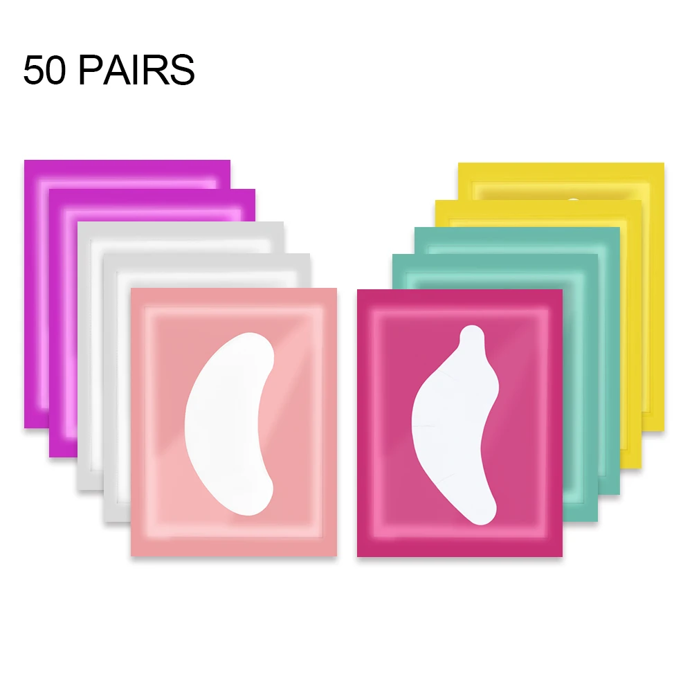 50-Pairs-Eyelash-Extension-Patch-Hydrogel-Eyelash-Under-Eye-Patches-Gel ...
