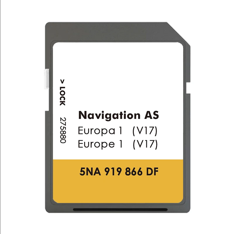 Authentique carte SD pour VW MIB2, nouveauté 2022, avec navigation GPS, mise à jour satellite ...
