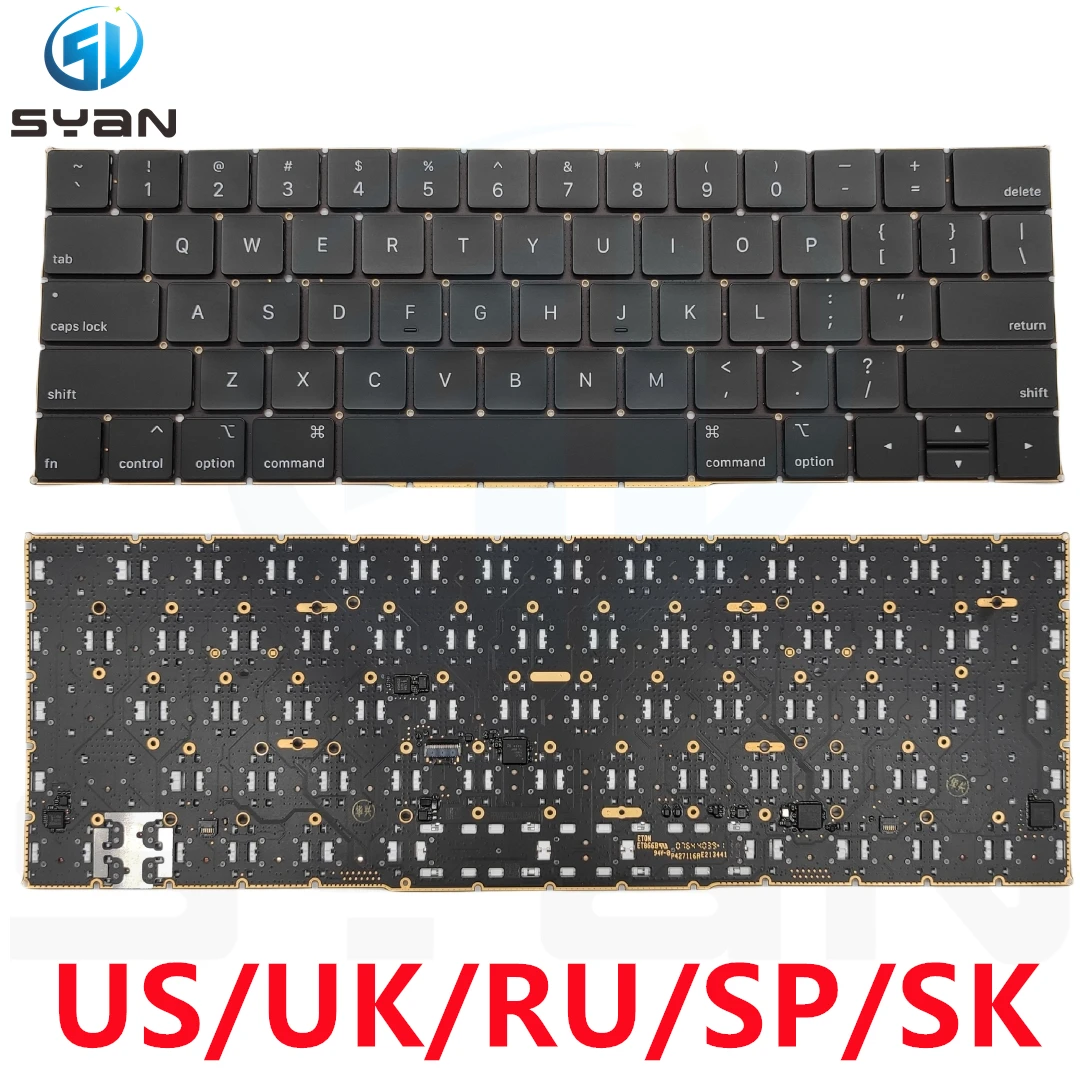 Original-New-UK-Layout-Keyboard-For-Macbook-Pro-15-A1990-13-A1989-US ...
