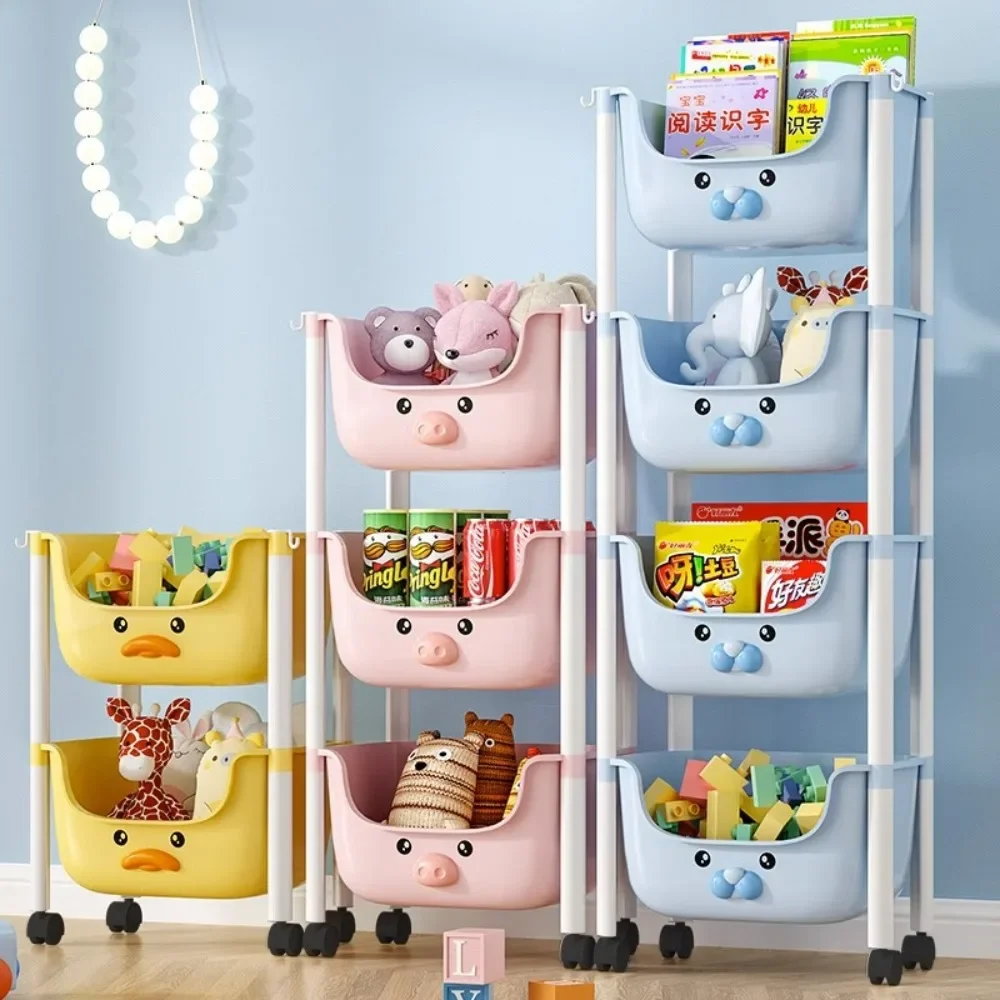 Toys-Storage-Trolley-4-Tier-Children-Toy-Storage-Racks-Household ...