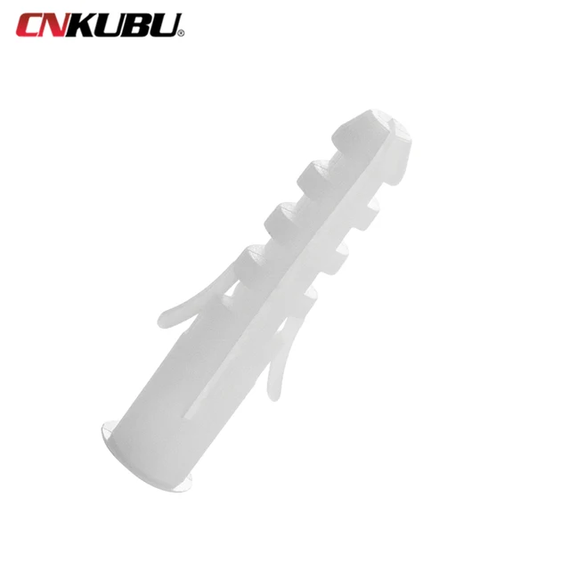 20/30/50pcs M6 M8 M10 M12 Ribbed Plastic Anchor Wall Plastic Expansion ...