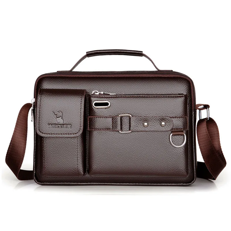 Male Crossbody Messenger Briefcase | Men's Travel Briefcases | Men's ...