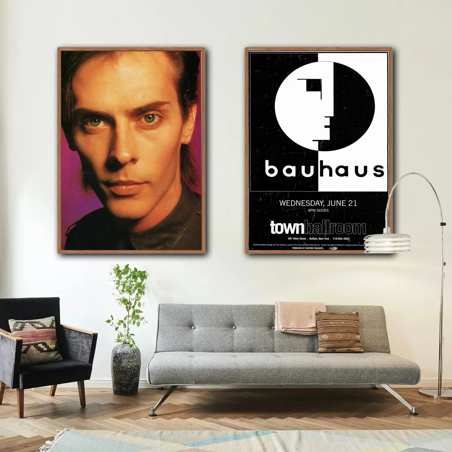 Bauhaus Band Poster