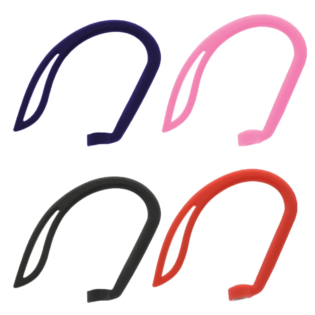 4-Pairs-Wireless-Headset-Ear-Hook-Earphone-Silicone-Earhooks-for ...