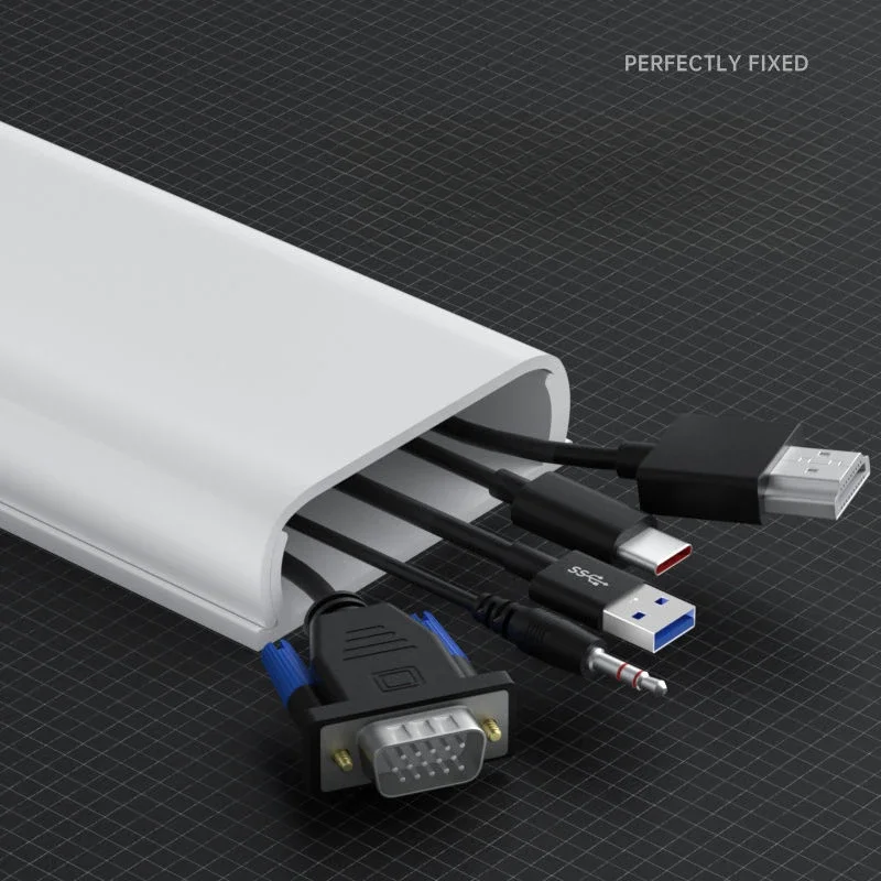 TV-Cable-Management-Cord-Hider-Cord-Organizer-Raceway-Kit-Cord ...