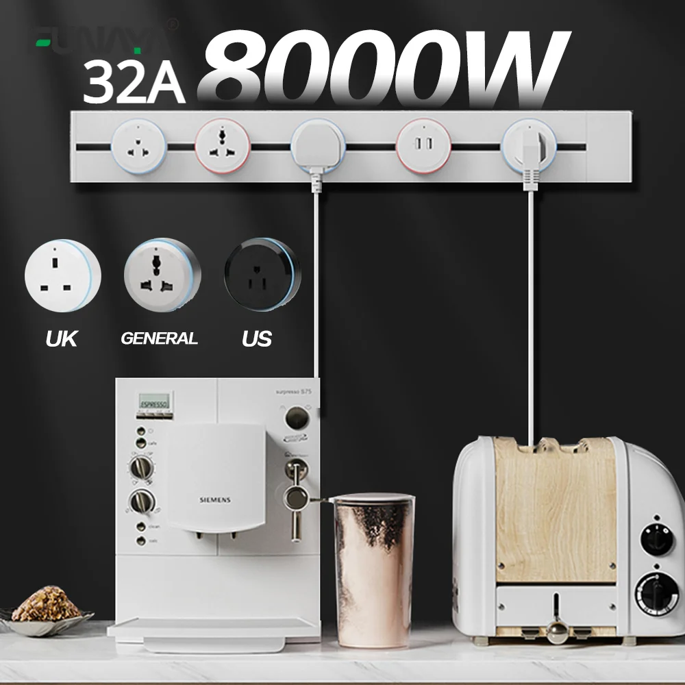 Track-Sockets-Power-Strip-US-UK-EU-AU-General-8000W-110V-220V-13A-with ...