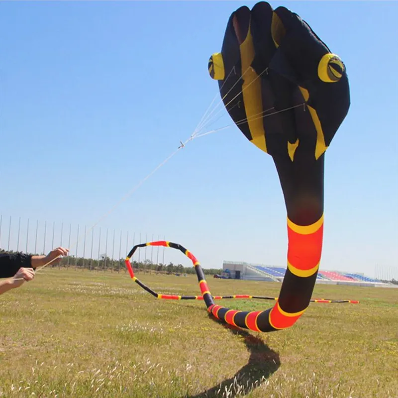 Free shipping snake soft kites professional kites for adults kite ...