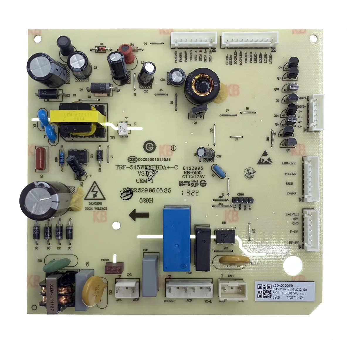 2104010059-TCL-Refrigerator-Fridge-Main-PCB-Power-Control-Board-TRF ...