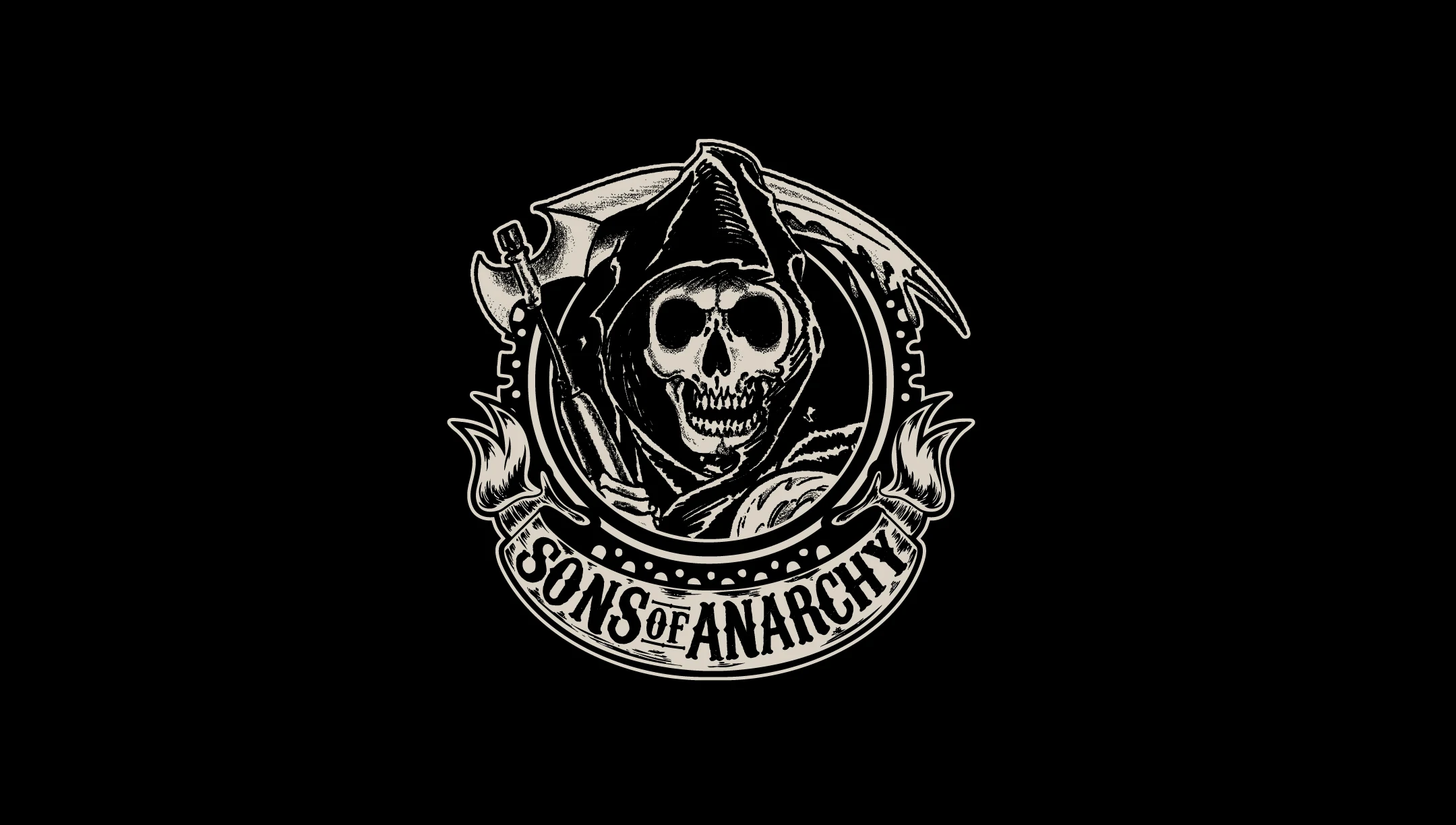 Sons Of Anarchy Logo Wallpaper
