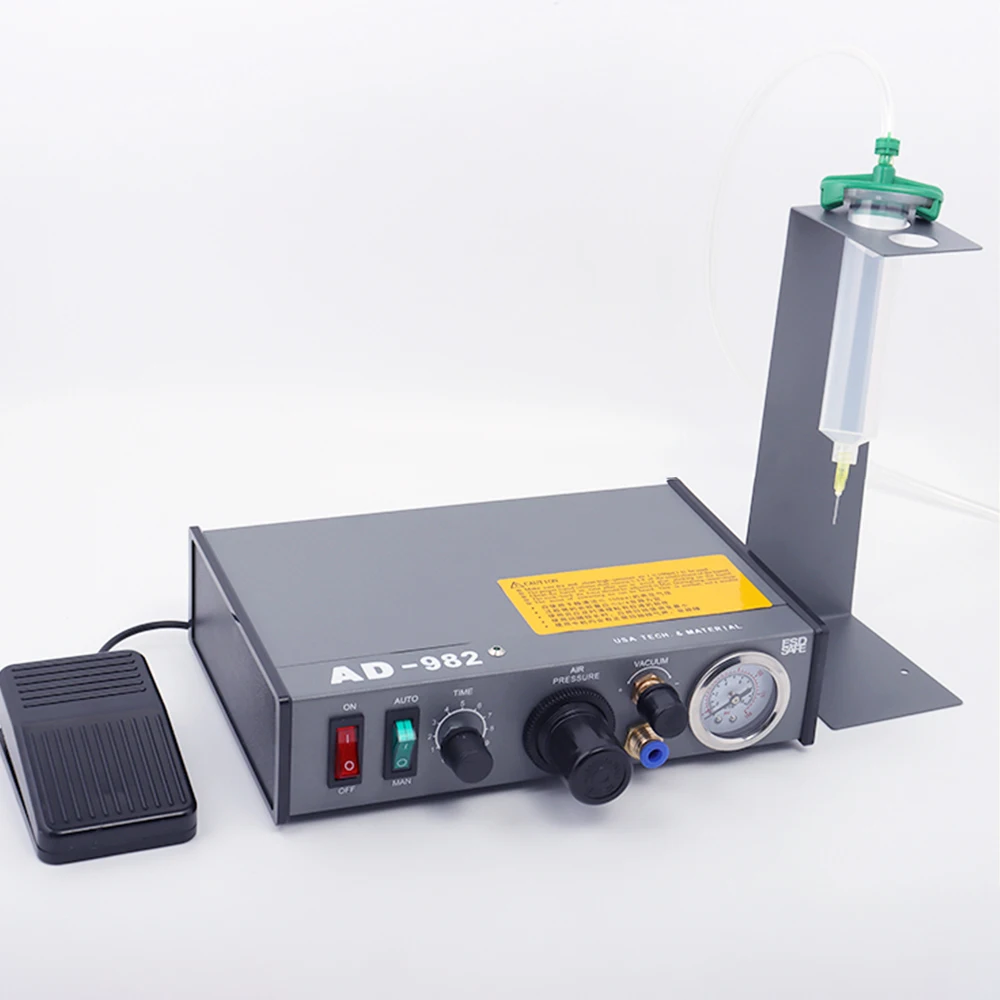 AD-982-Semi-automatic-Glue-Dispenser-Pneumatic-Dispensing-Controller ...