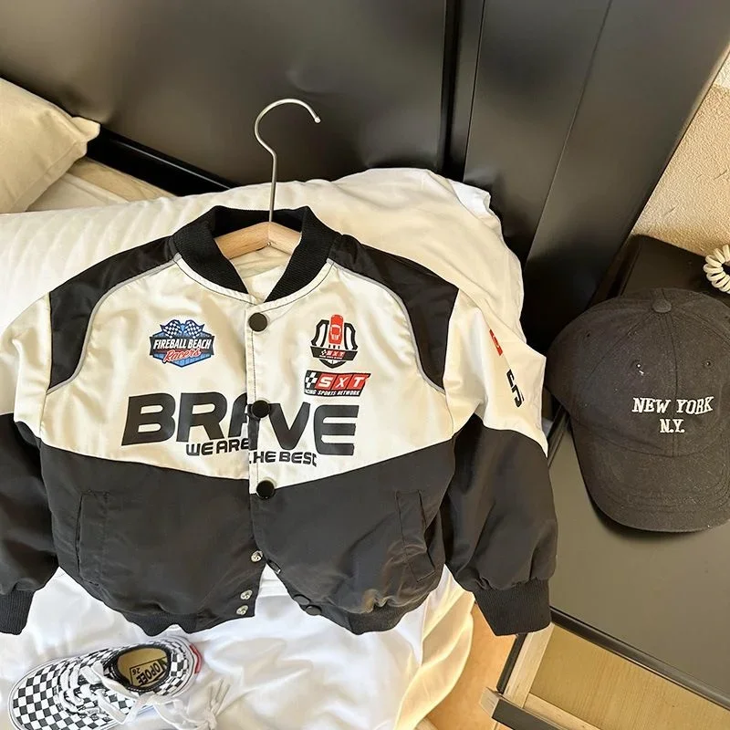 New-Racing-Coat-Big-Kids-Fashion-Clothes-Baseball-Jacket-for-Teens ...