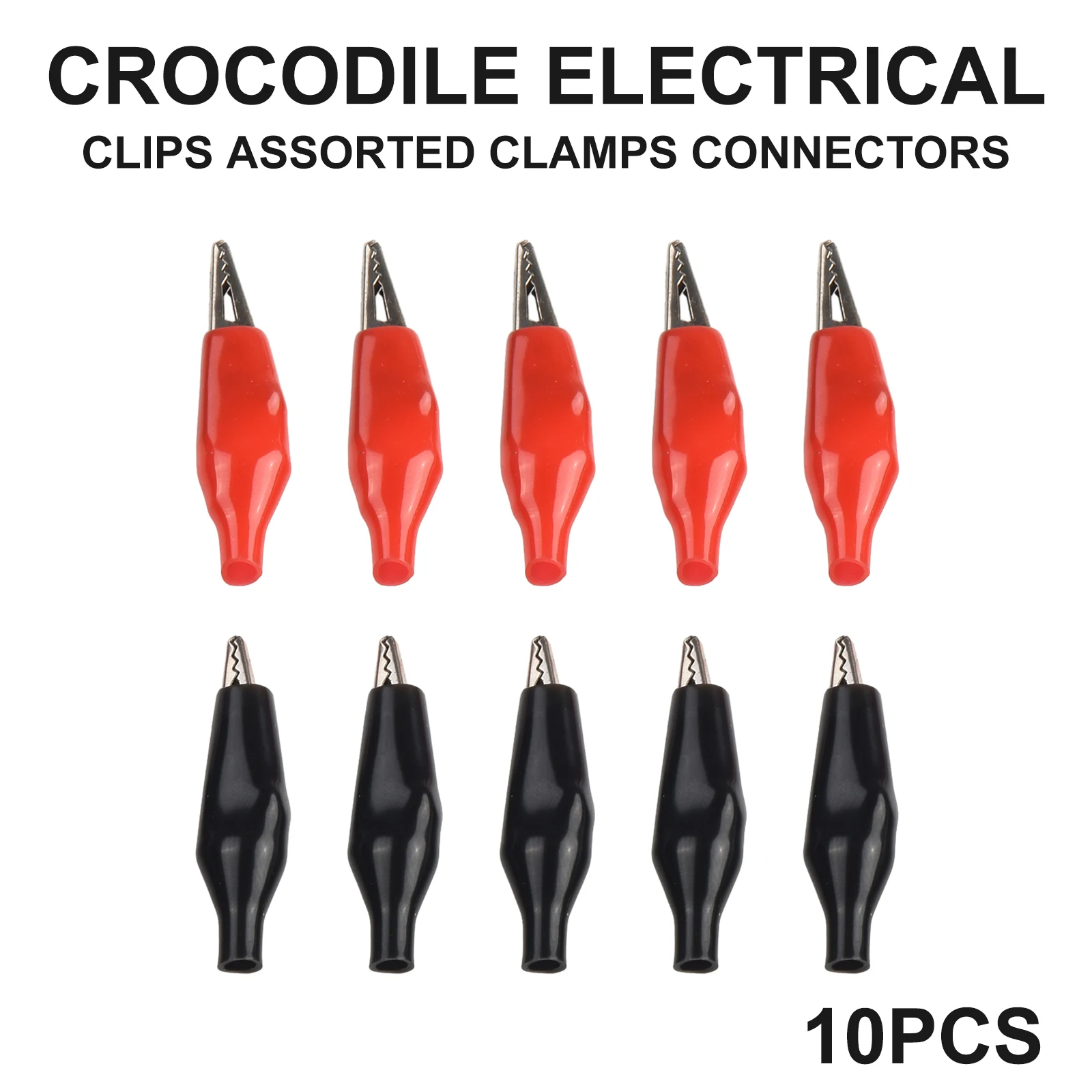 10Pcs-Crocodile-Clip-Black-Red-Black-Soft-Plastic-Coated-Testing-Probe ...