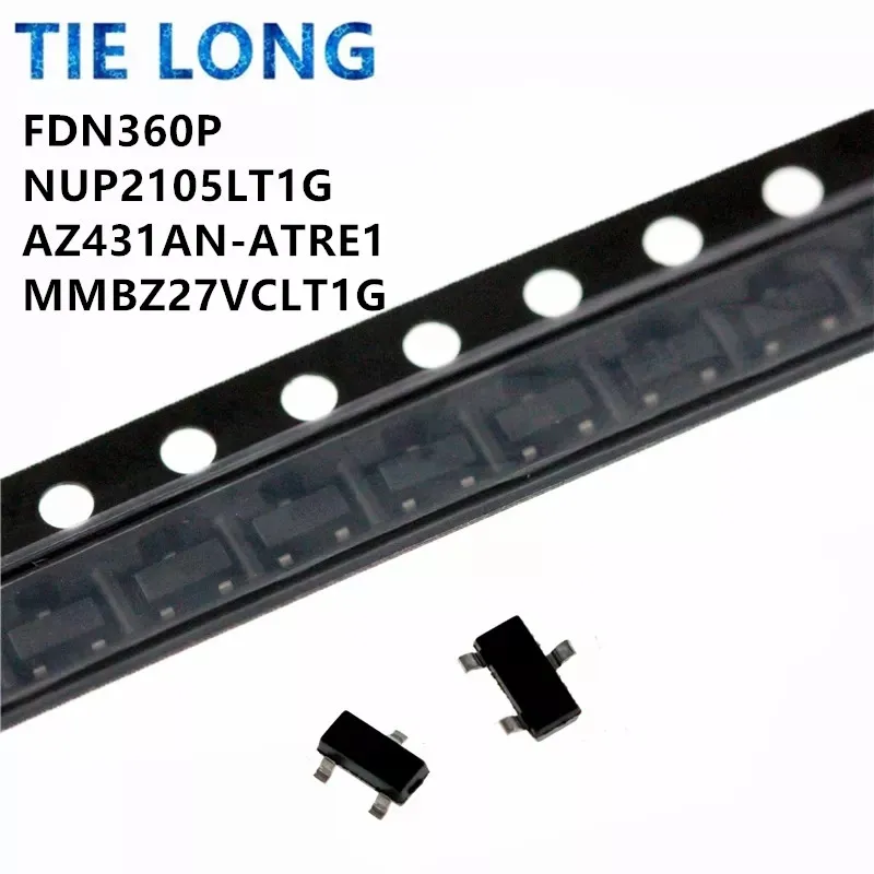 10pcs-FDN360P-SOT-23-FDN360-SOT23-3-NUP2105LT1G-NUP2105-MOSFET-AZ431 ...