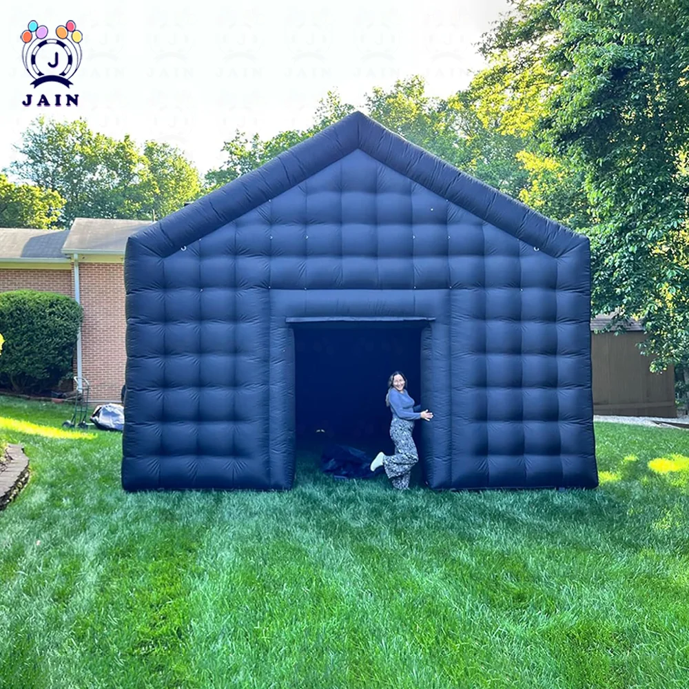 20FT-Inflatable-Night-Club-Party-Tent-Inflatable-Black-Cube-House ...