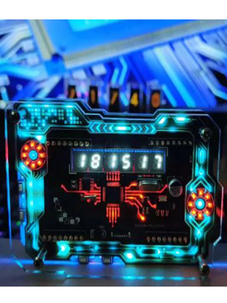 RGB-LED-Nixie-Fluorescent-Tube-Clock-Digital-Table-Display-E-sports ...