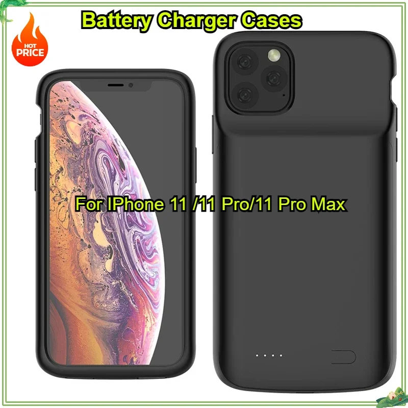 10000mAh Battery Charger Cases for IPhone 11 11 Pro Max Battery Charger ...