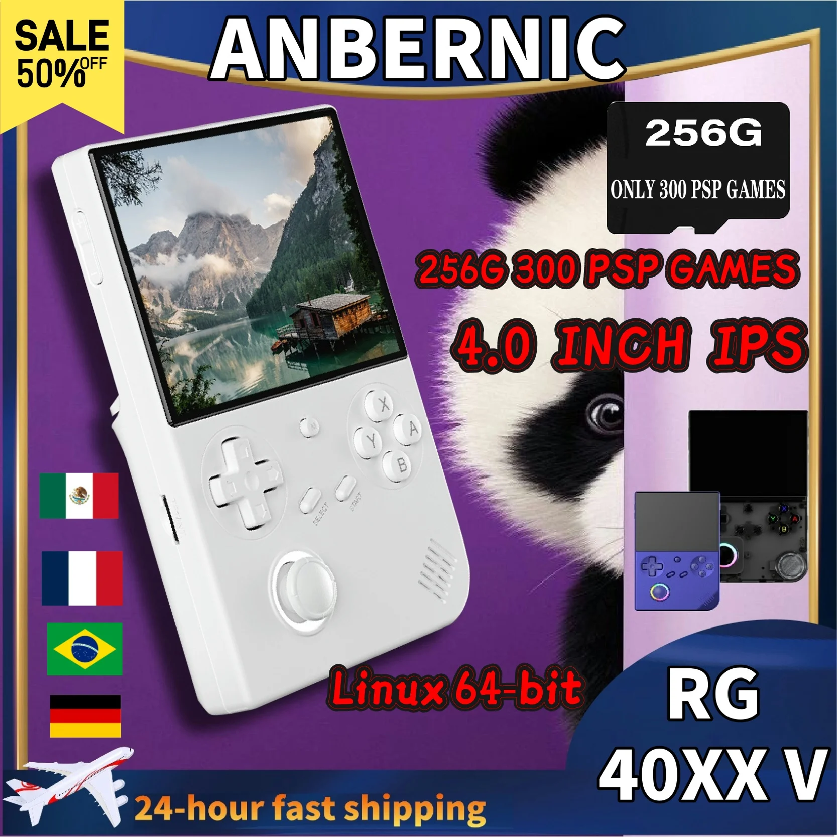 ANBERNIC-RG40XXV-RG-40XXV-Retro-Handheld-Game-Console-video-game ...