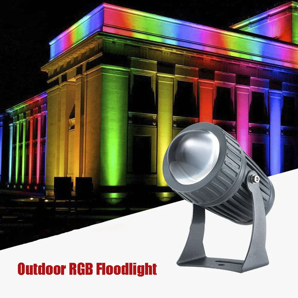 5W-10W-Outdoor-Wall-Lamp-RGB-Floodlight-LED-Waterproof-Spotlight-with ...