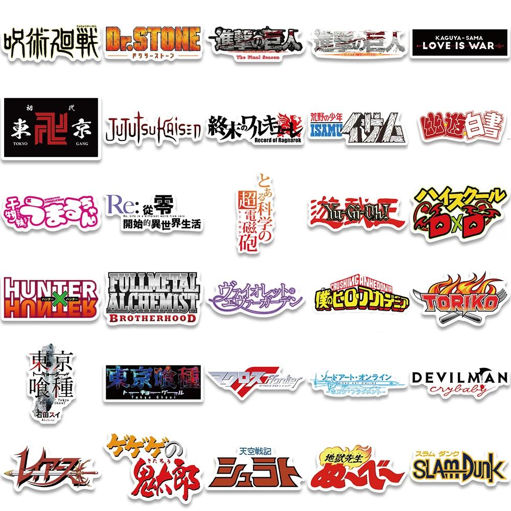 Best Anime Logos