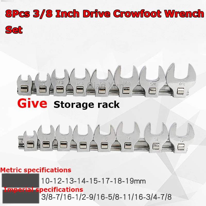 8Pcs-3-8-Inch-Drive-Crowfoot-Wrench-Set-10-22mm-Metric-Chrome-Plated ...