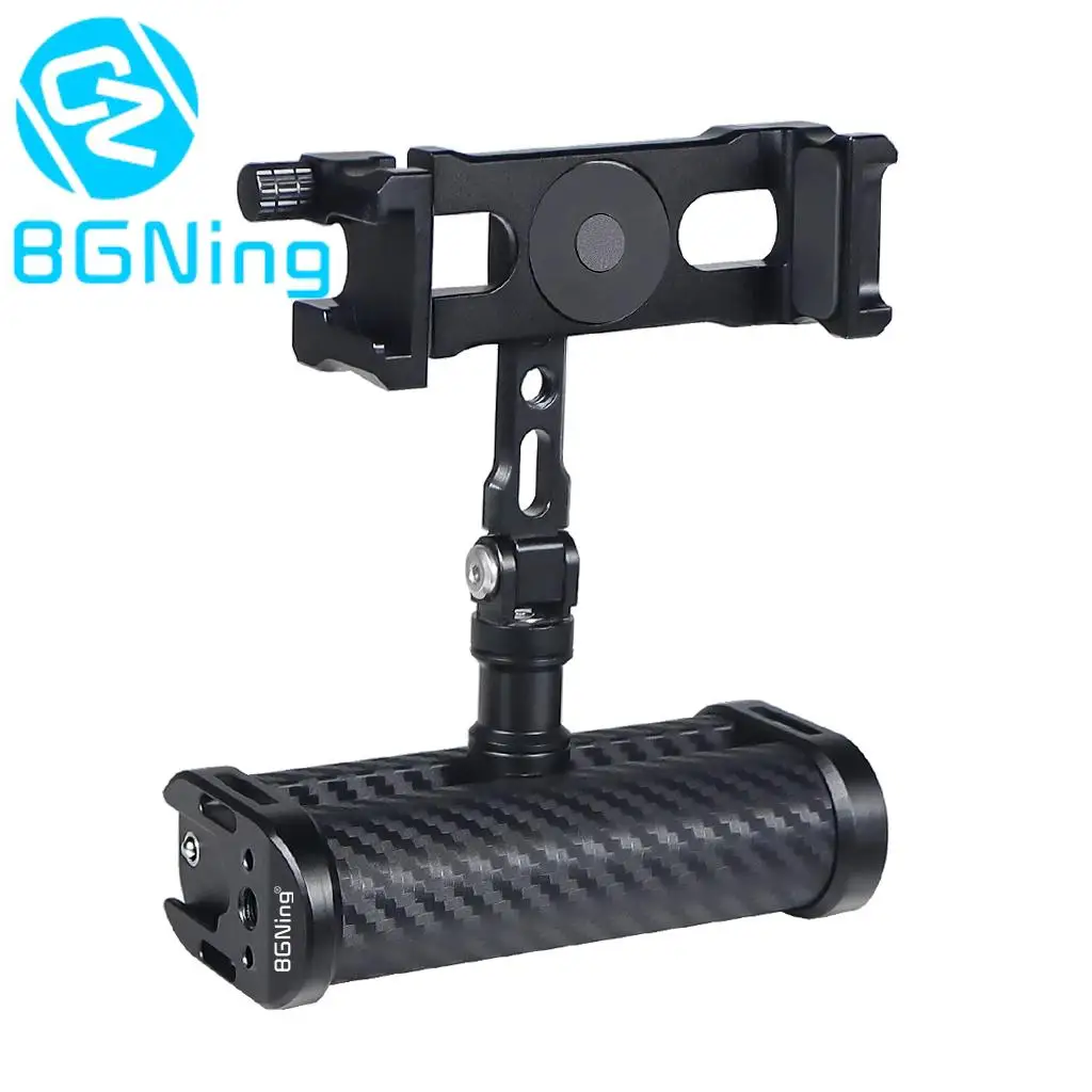 Smartphone Holder Handheld Phone Stand Bracket 360 Rotatable Handgrip ...