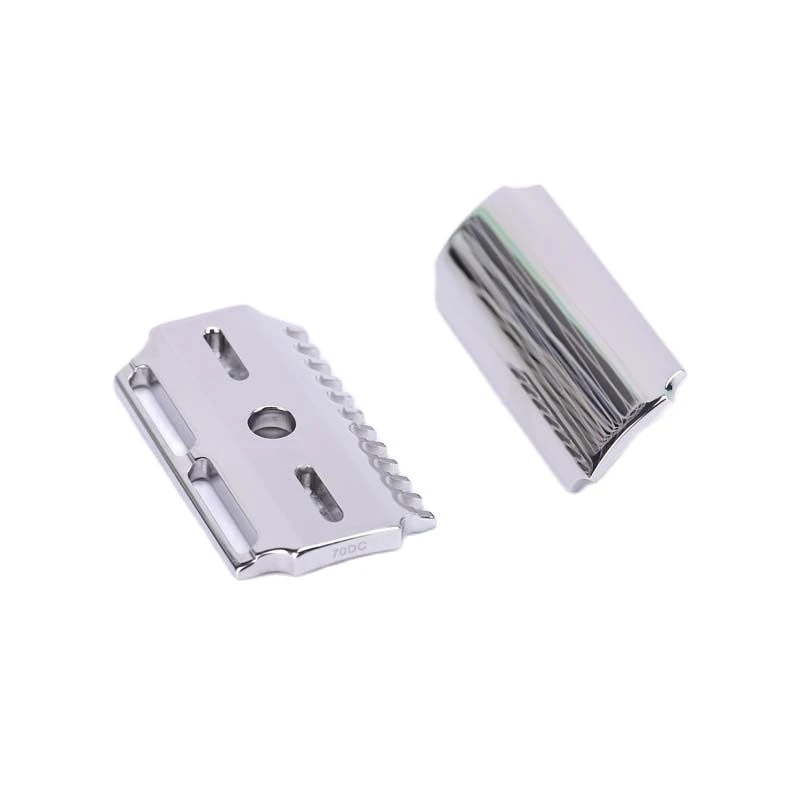 Yaqi 70dc 316 Stainless Steel Polished Dual Comb Safety Razor Head With ...