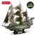Cubicfun 3d Puzzles Green Led Flying Dutchman Pirate Ship Model 360 ...