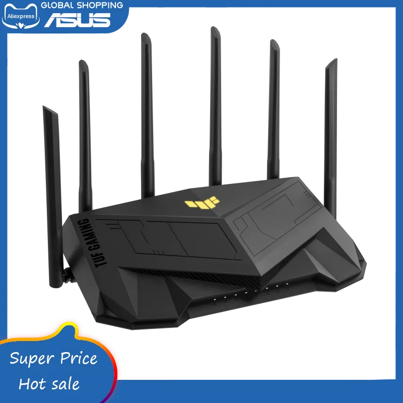 Asus-TUF-Gaming-AX5400-Dual-Band-WiFi-6-Gaming-Router-Mobile-Game-Mode ...