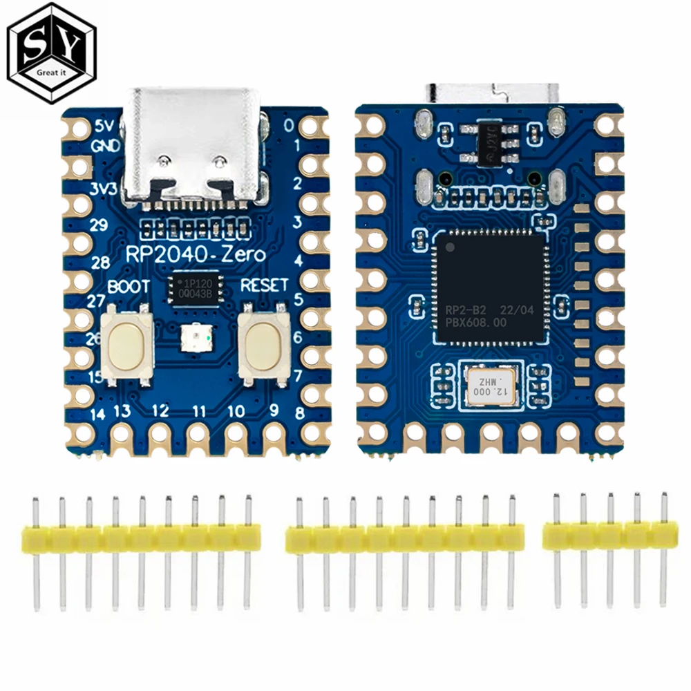 RP2040-Zero RP2040 For Raspberry Pi Microcontroller PICO Development ...