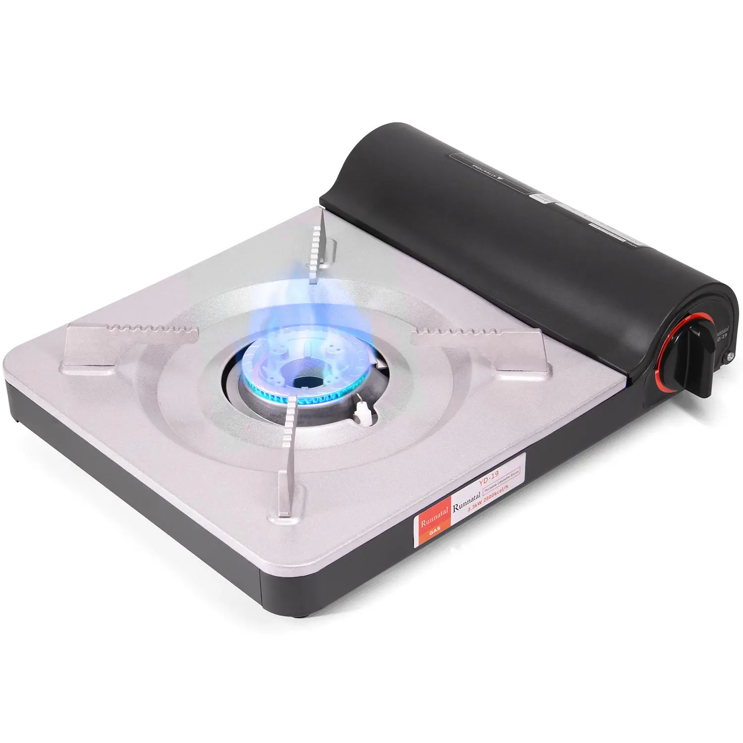 Tragbarer-Gaskocher-Campingkocher-1-flammig-Windfester-Outdoor-Kocher ...