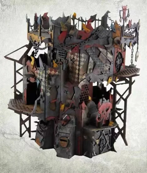 ORK-FORTRESS-Orc-Space-Warrior-Boss-Wargame-Miniatures-Figure-Terrain ...