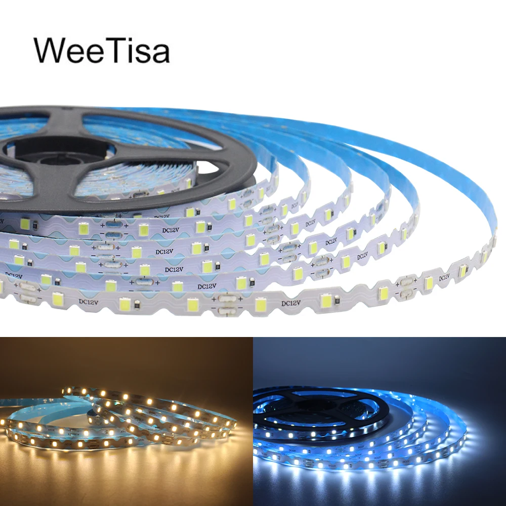 S-Shape-LED-Strip-Light-SMD2835-Free-Bending-DC12V-10M-60LEDs-m-Flex ...