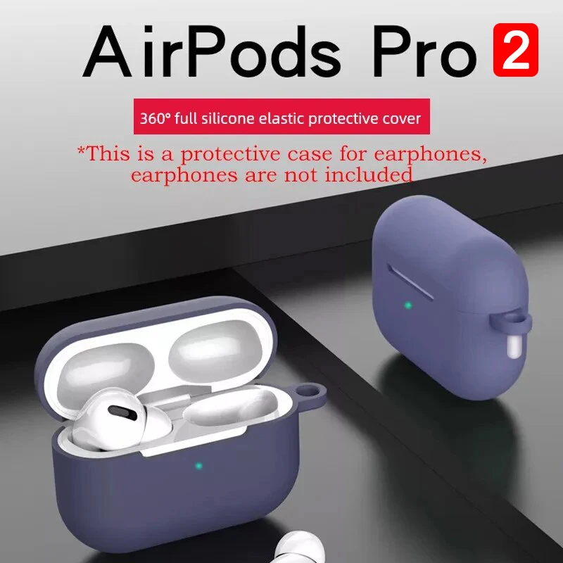 Silicone-Cover-For-Apple-Airpods-Pro-2nd-generation-Sticker-Skin ...