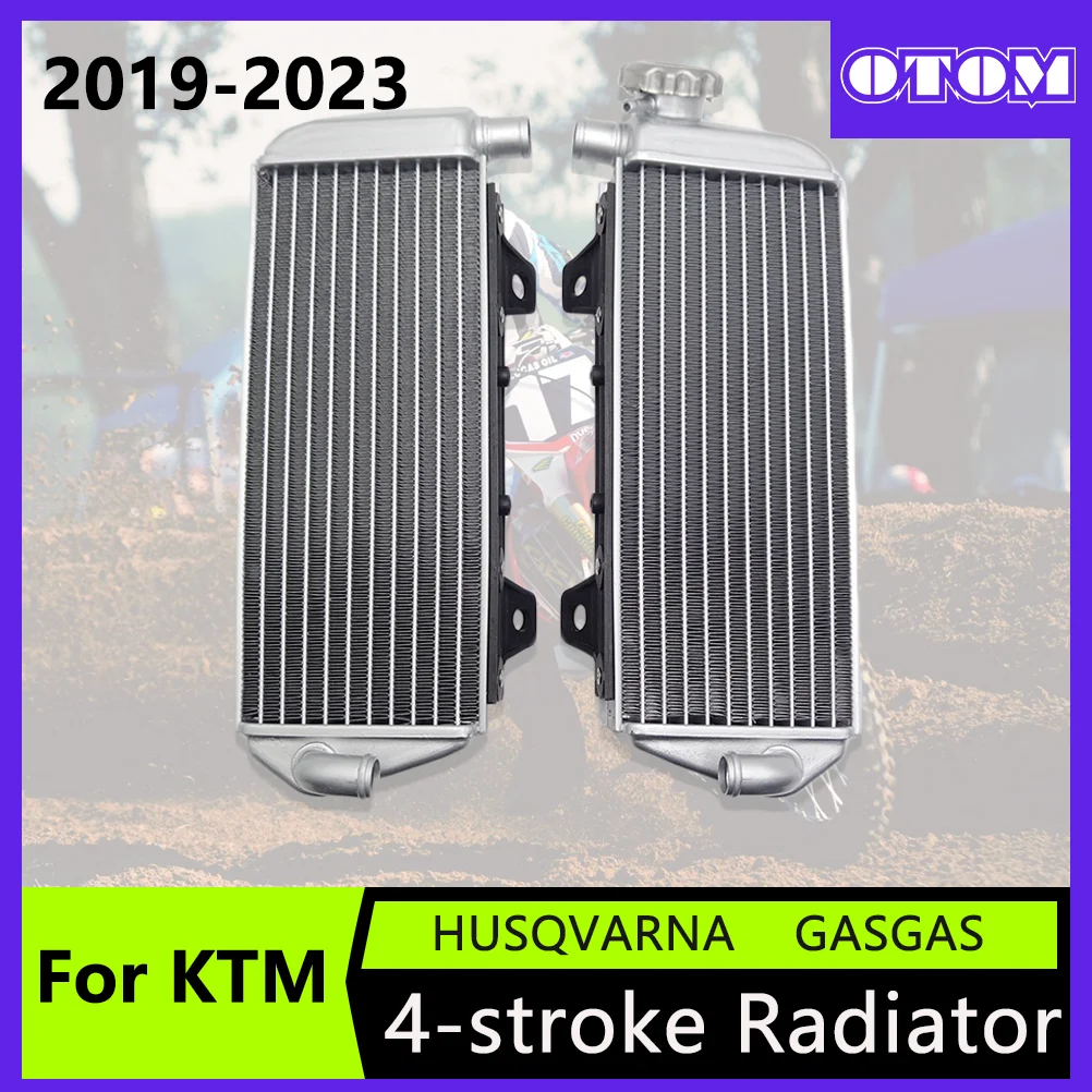 OTOM-Motorcycle-2023-Aluminum-Radiator-Engine-Cooling-For-KTM-EXC-F-SXF ...