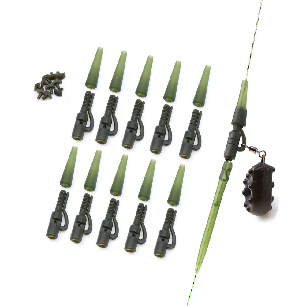 10pcs-Carp-Fishing-Accessories-Safety-Clip-For-Lead-Weight-Conntecor ...