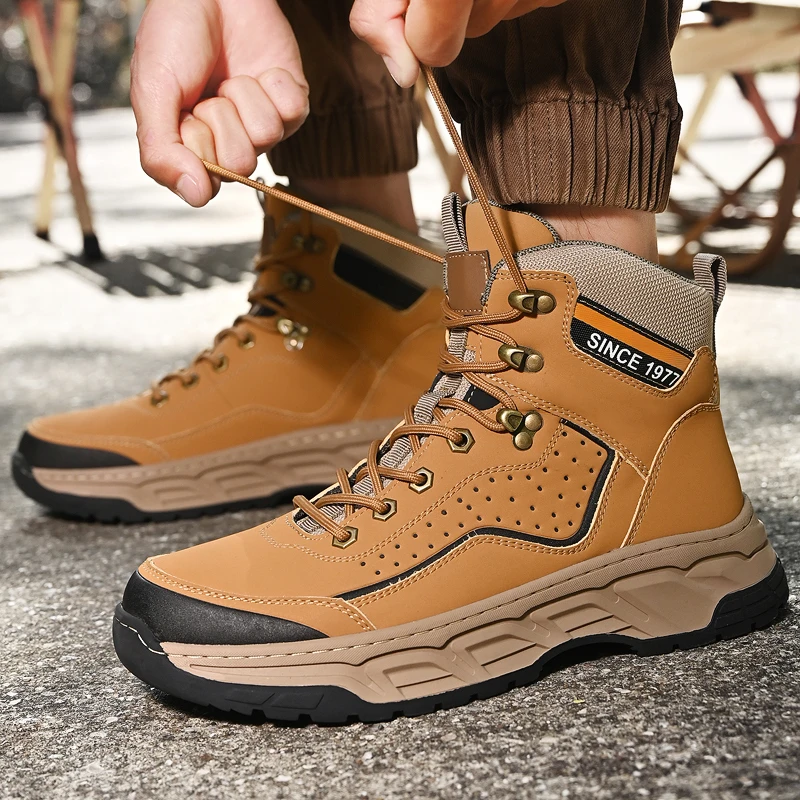 High-Top-Work-Shoes-Men-Ankle-Boots-Vintage-Men-s-Boots-Outdoor-Non ...