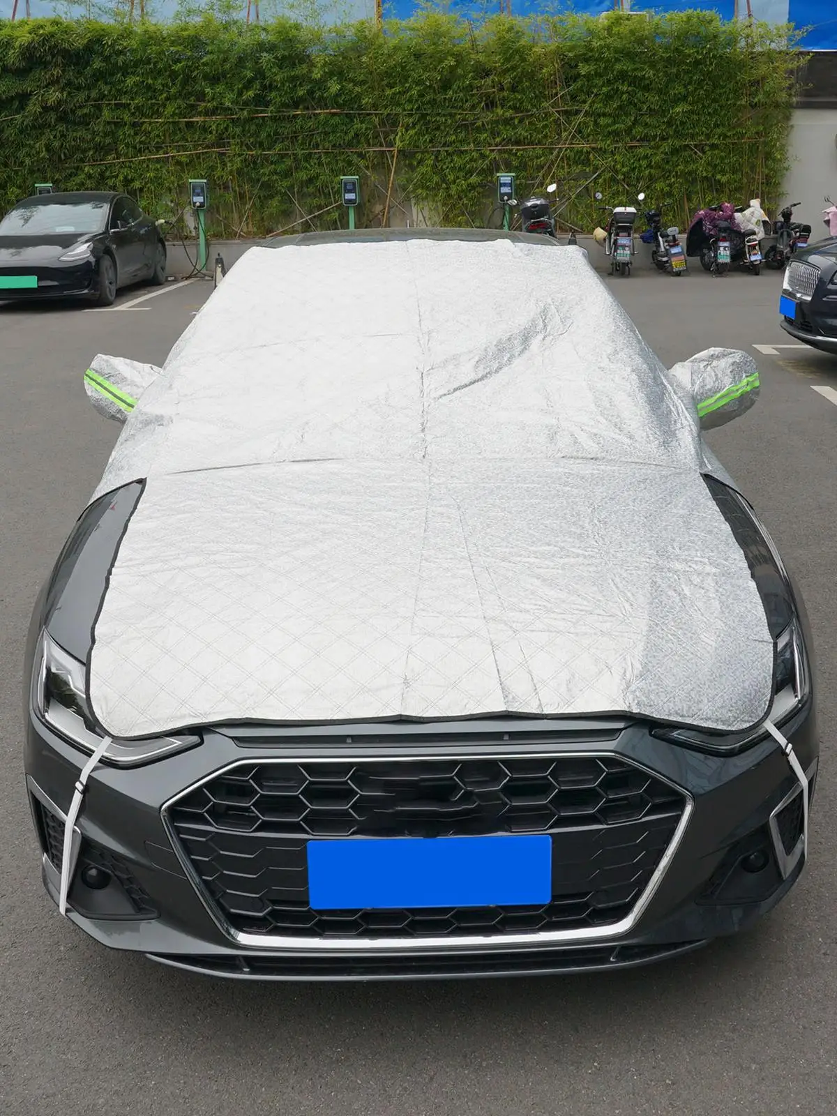 7-Layer-Thicken-Car-Cover-Extra-Large-Car-Windshield-Cover-Hood ...