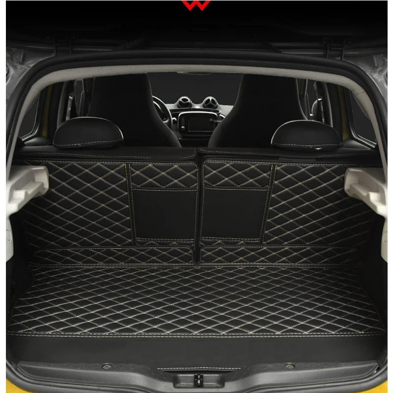 Custom-Car-Trunk-Protection-Mat-Tail-Box-Carpet-For-Smart-Fortwo ...