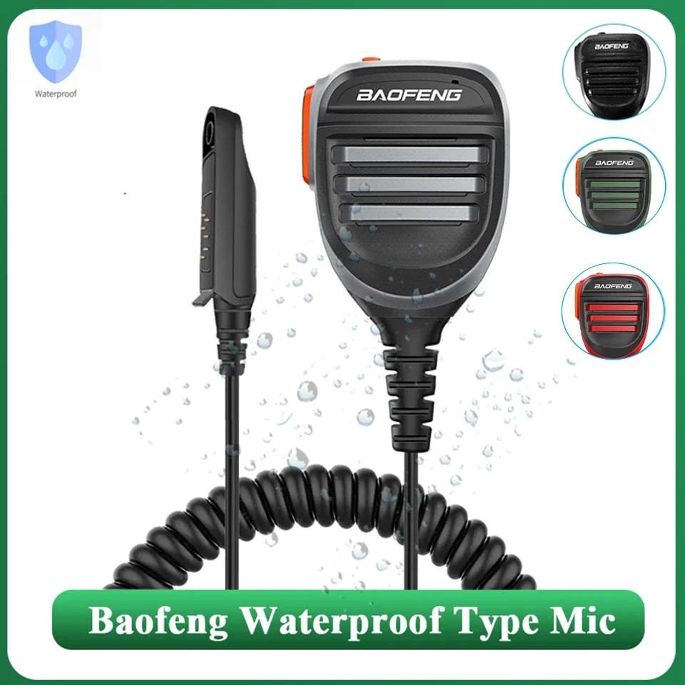 Baofeng Microphone Wholesale UV-68 Pro Max V2 Walkie Talkie Waterproof ...