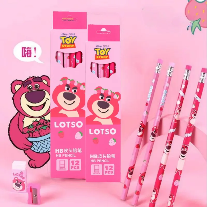 Disney-Lotso-Anime-Cartoon-Cute-Children-s-Pencil-Creative-Kawaii-Not ...