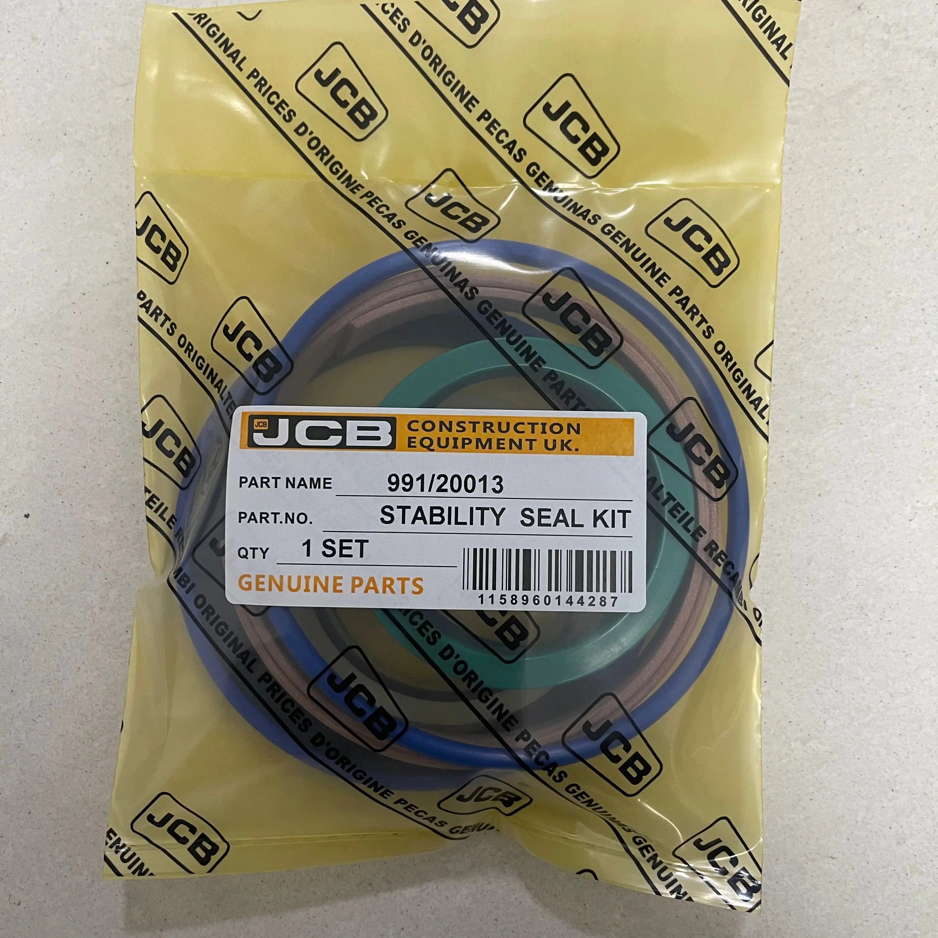 KUPY High quality hydraulic cylinder seal kit For JCB 991-20013