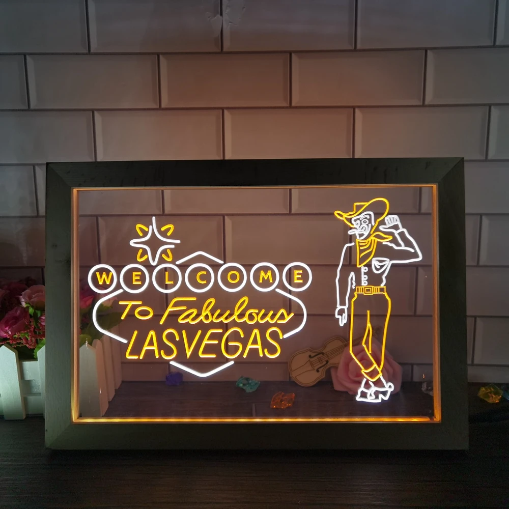 Cowboy Bar Las Vegas Neon Sign: The Ultimate Decor for Your Home or Man ...