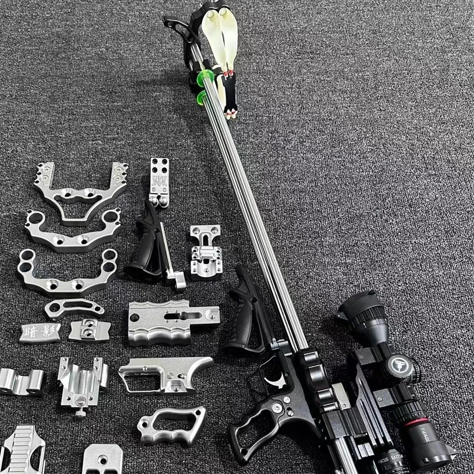 Adjustable-compound-slingshot-for-shooting-animal-targets-Shadowalker ...