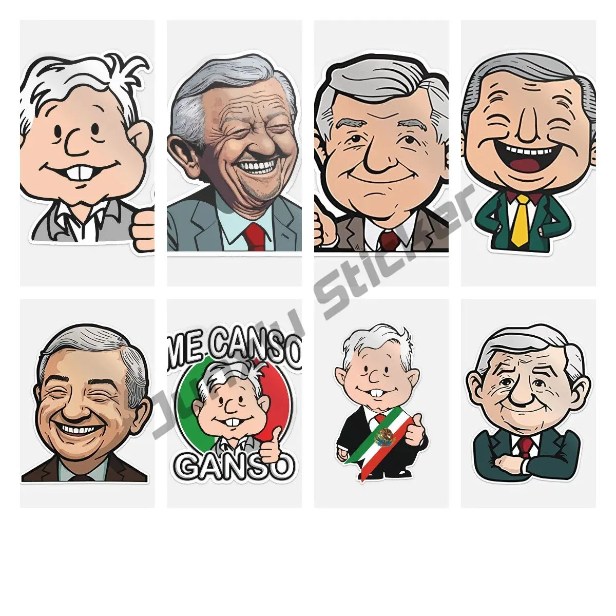AMLO-Lopez-Obrador-AMLITO-Presidente-pegatina-vinilo-para-parachoques ...
