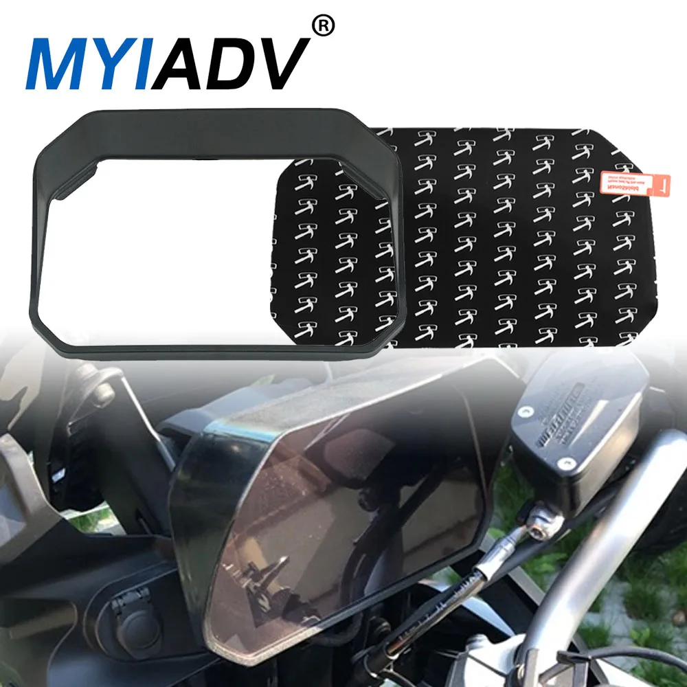 Motorcycle-Instrument-Hat-Sun-Visor-Meter-Cover-Screen-Protector-Film ...