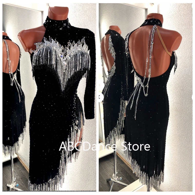 New-style-competition-latin-dance-dress-costume-latin-dancewear-ladies ...