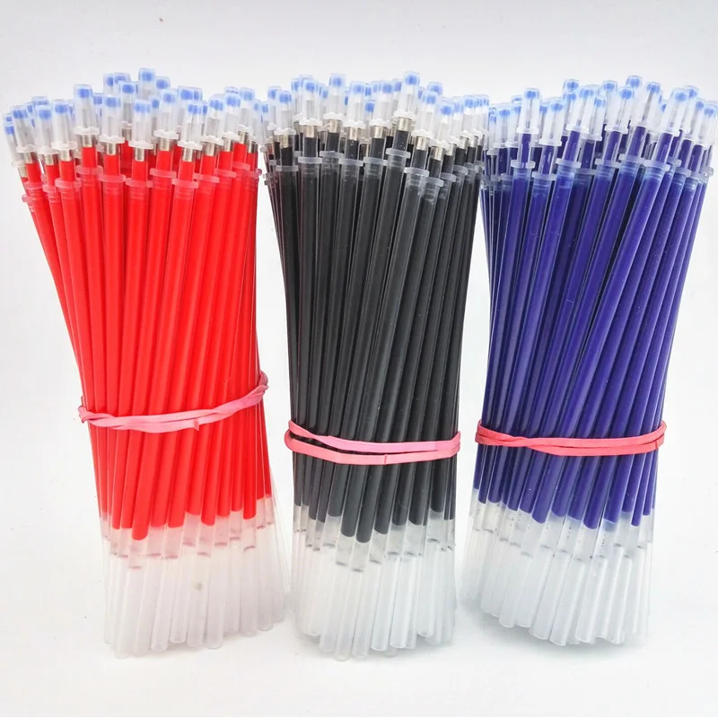 20PCS/set of Gel pen Refills 0.5mm Black Blue Red Ink Refill School ...
