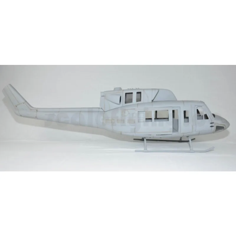 600 Size Bell UH-1N Scale Fuselage RC Helicopter Cover Glassfiber Shell ...